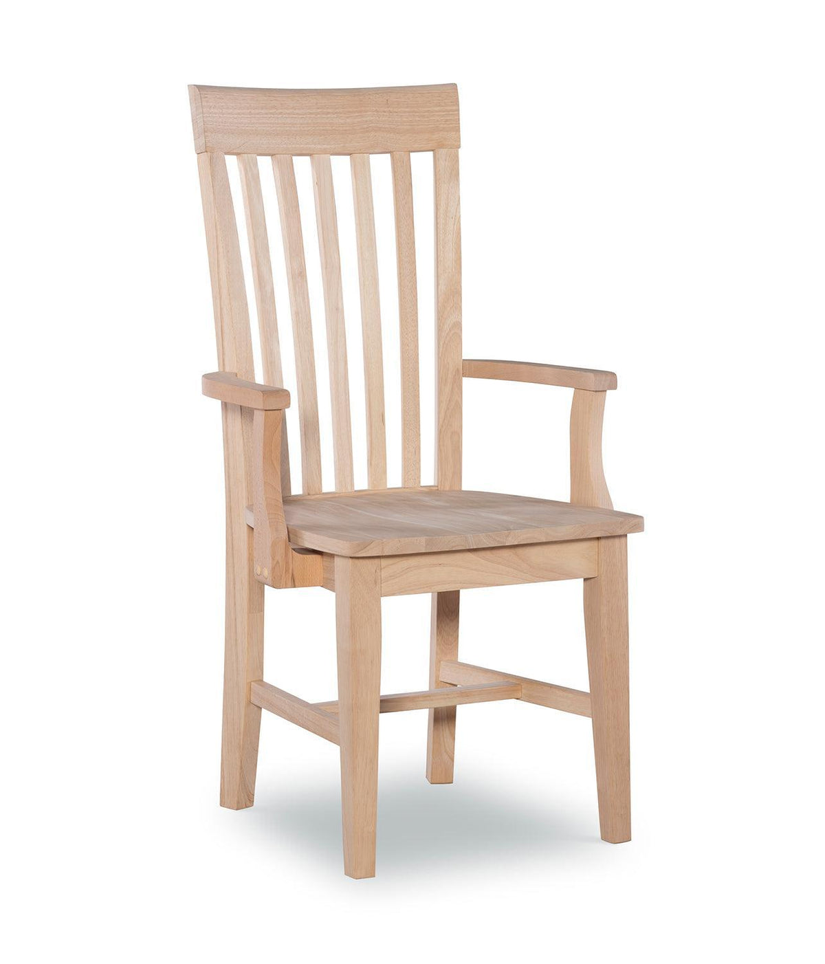 Tall Mission Arm Chair — Barewood