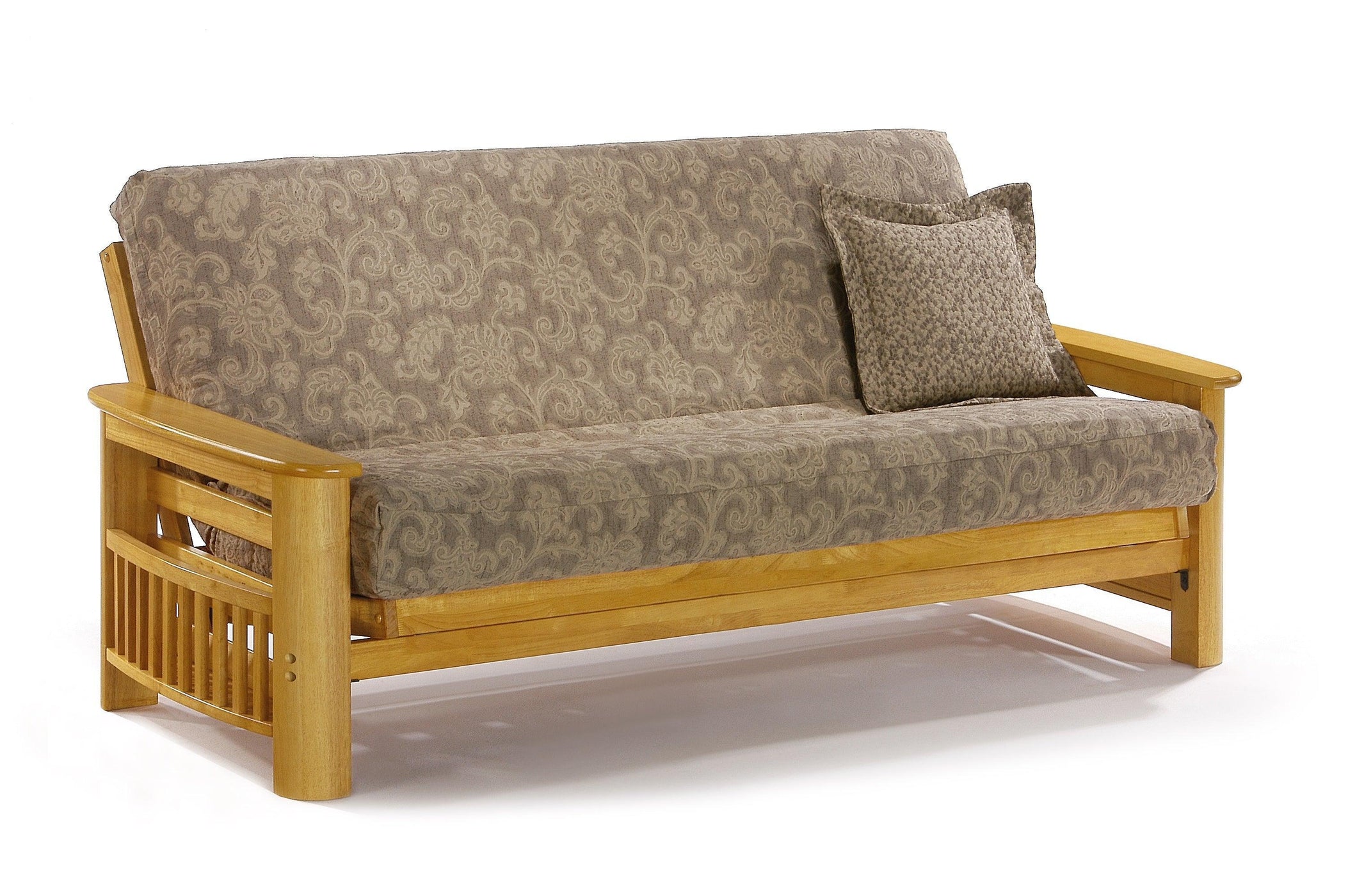 Portofino Futon — Barewood