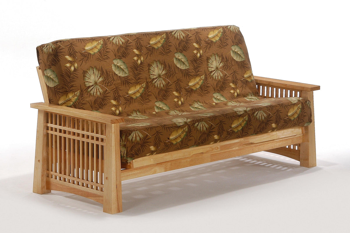Solstice Futon — Barewood