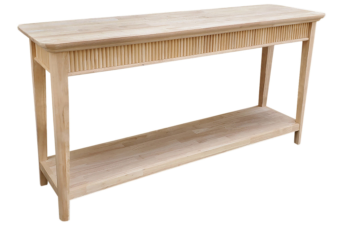 Haven Collection Sofa Table — Barewood