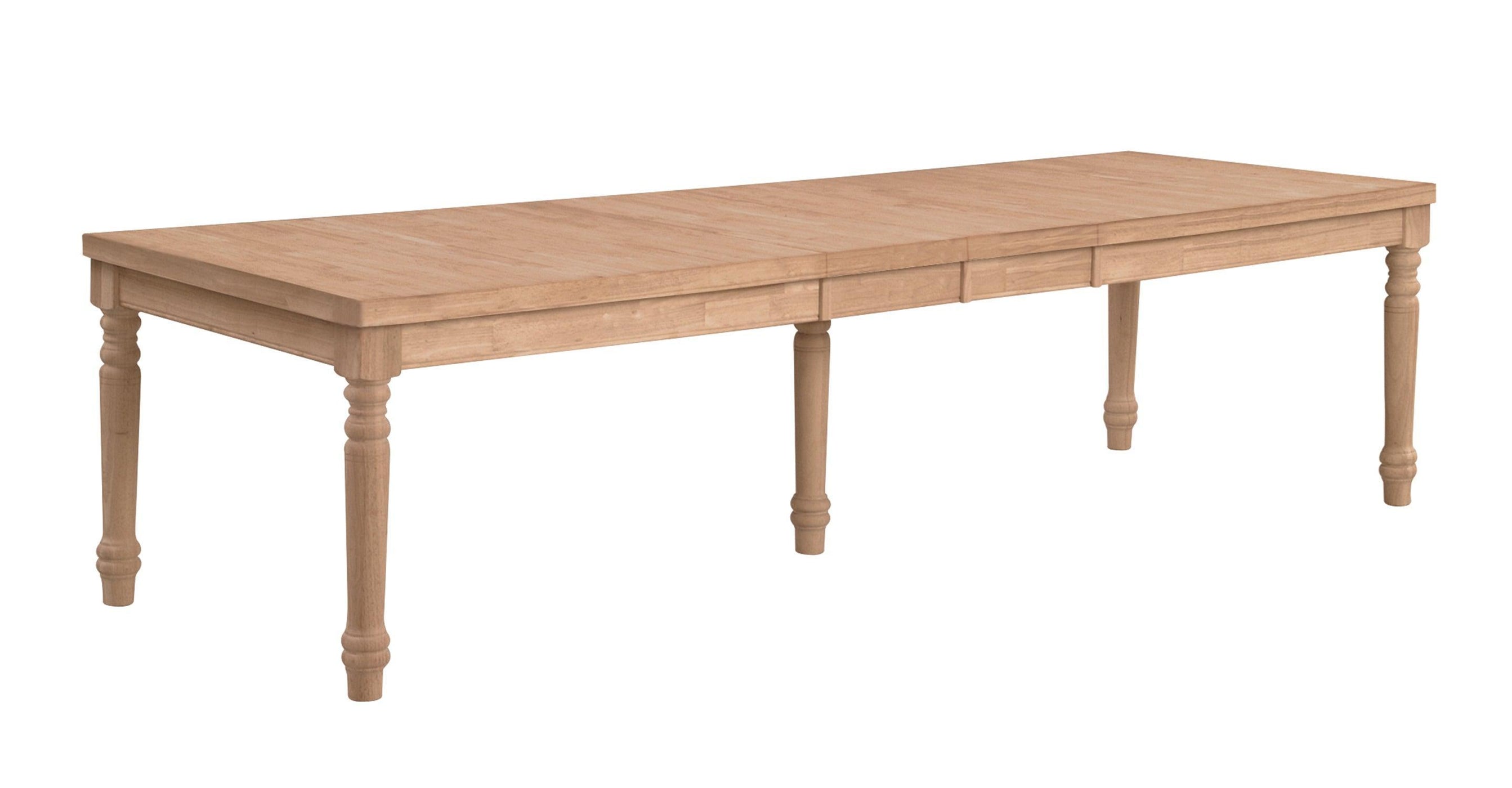 Farmhouse Extension Dining Table — Barewood