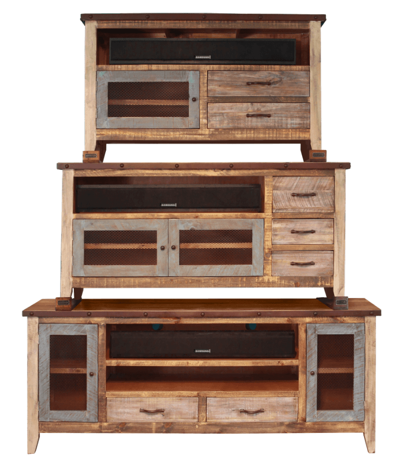 Multicolor TV Stand — Barewood