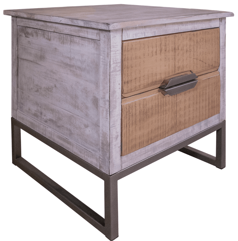 Mita End Table — Barewood