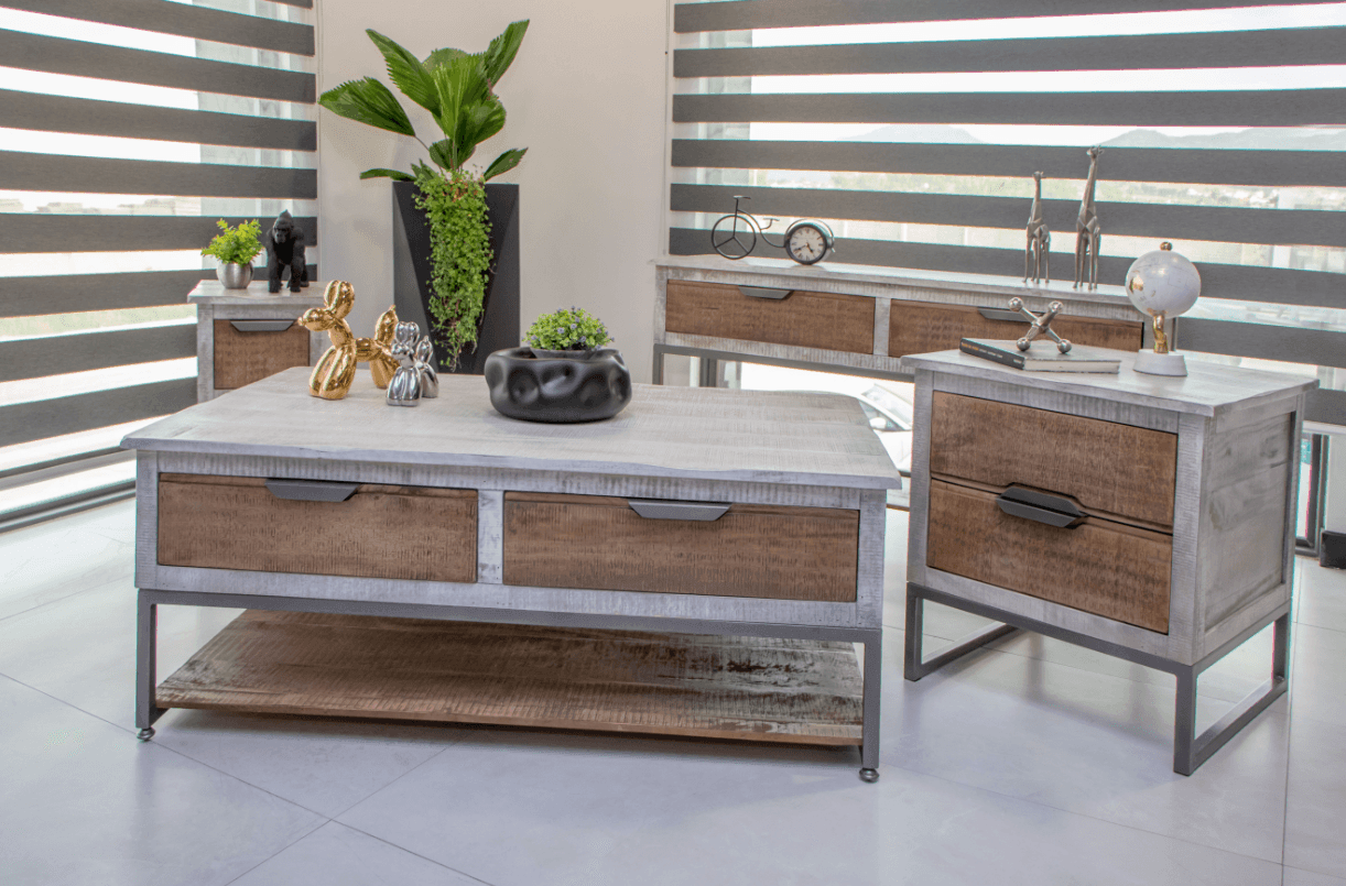 Mita Side Table — Barewood