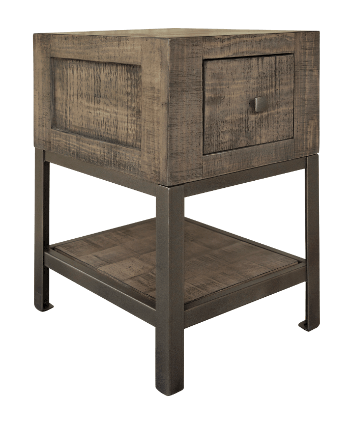 Urban Gray Side Table — Barewood